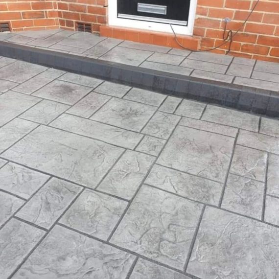 Imprinted Concrete Driveway in West Yorkshire | A1 Driveways